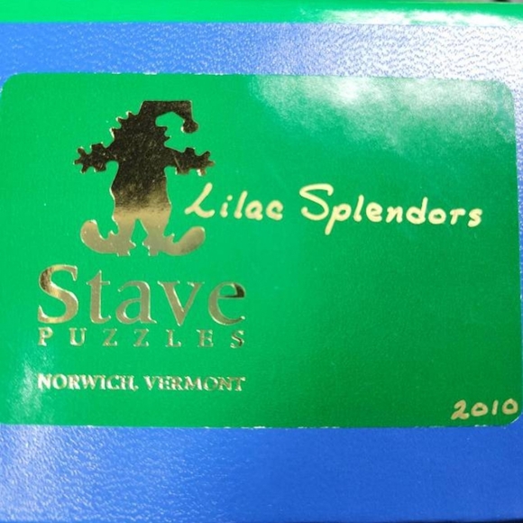 Games | Stave Puzzle Lilac Splendors 210 Traditionalpuzzle Brand New ...